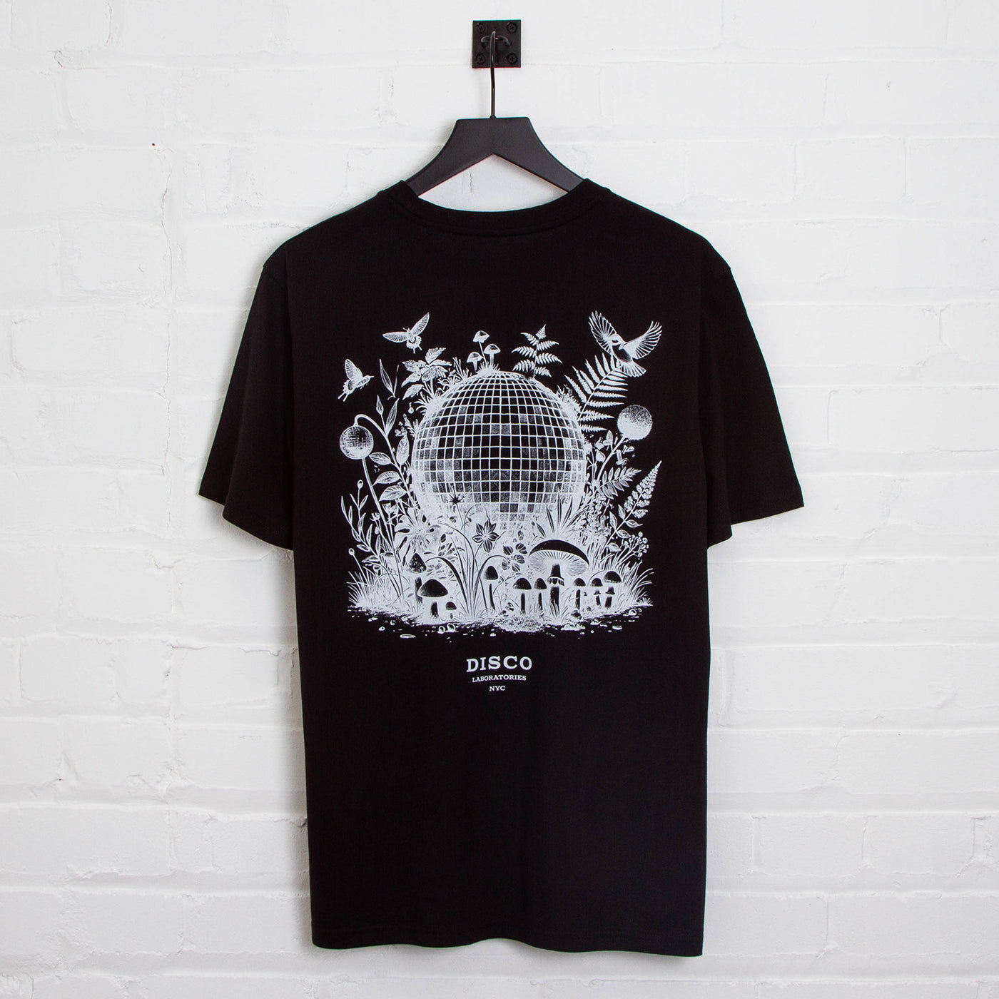 Ecology Disco Labs NYC Back Print - Tshirt - Black