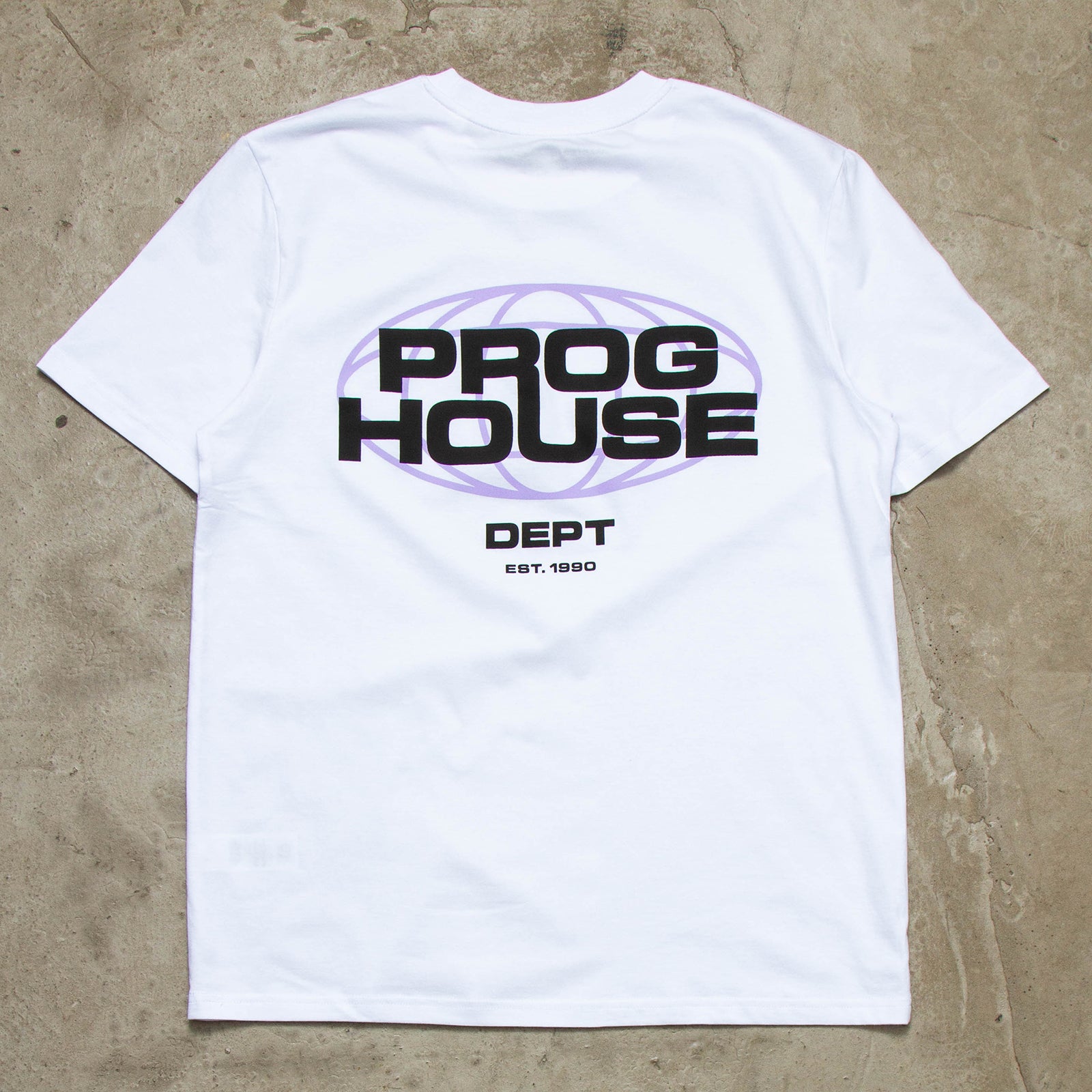 Prog House Dept Back Print - Tshirt - White