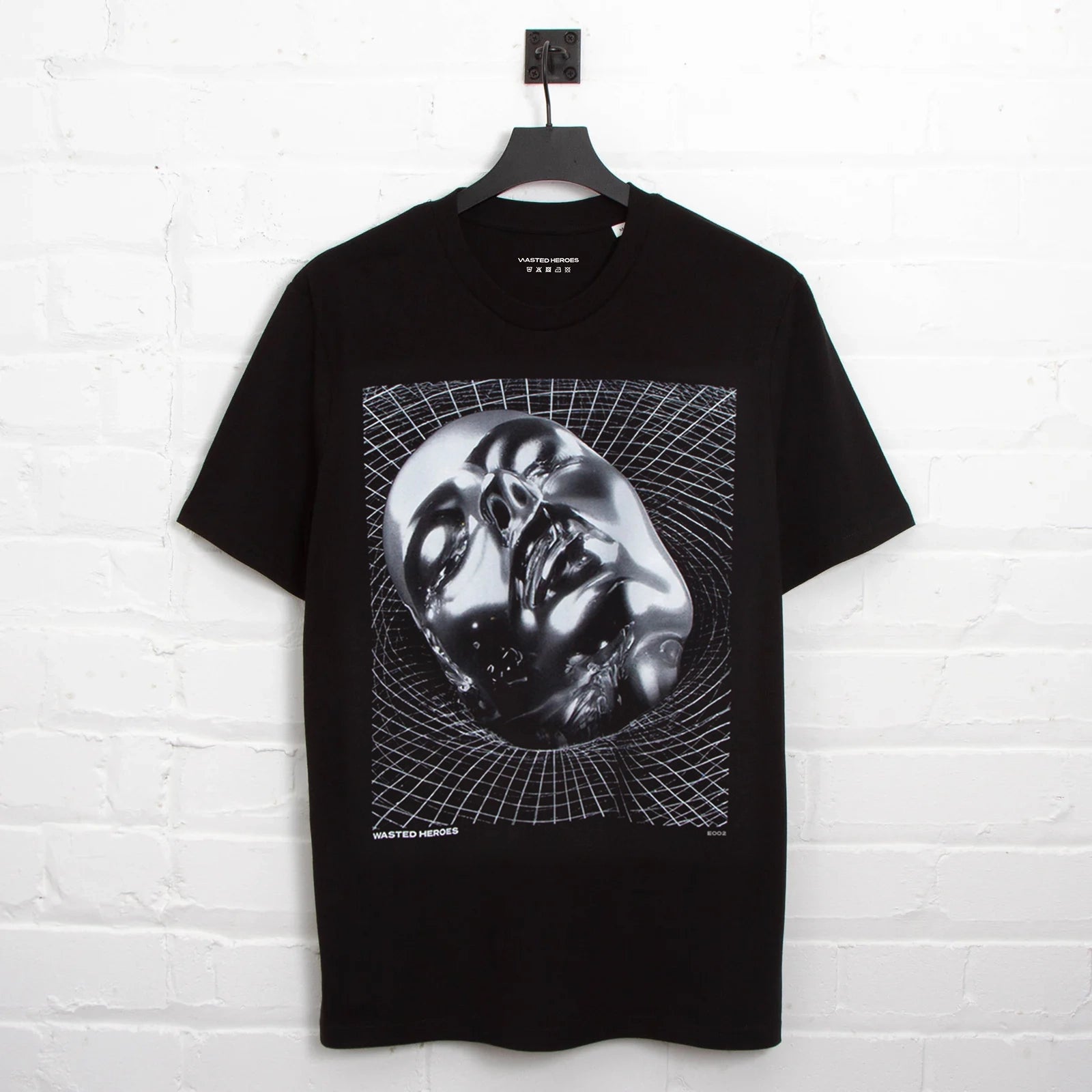 Entity 002 Front Print - Tshirt - Black