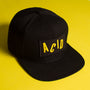 Acid Letter - Snapback - Black